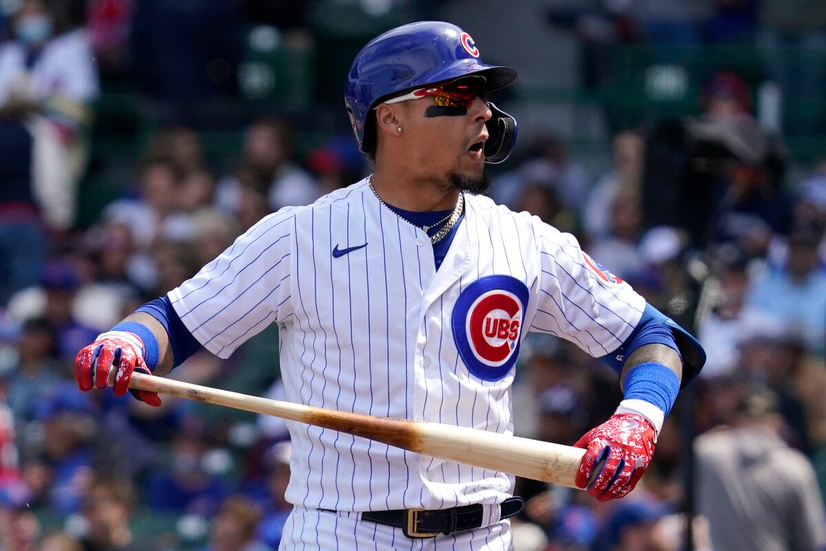 Javier Baez Scratched from Cubs Lineup vs. Phillies Because of Thumb ...