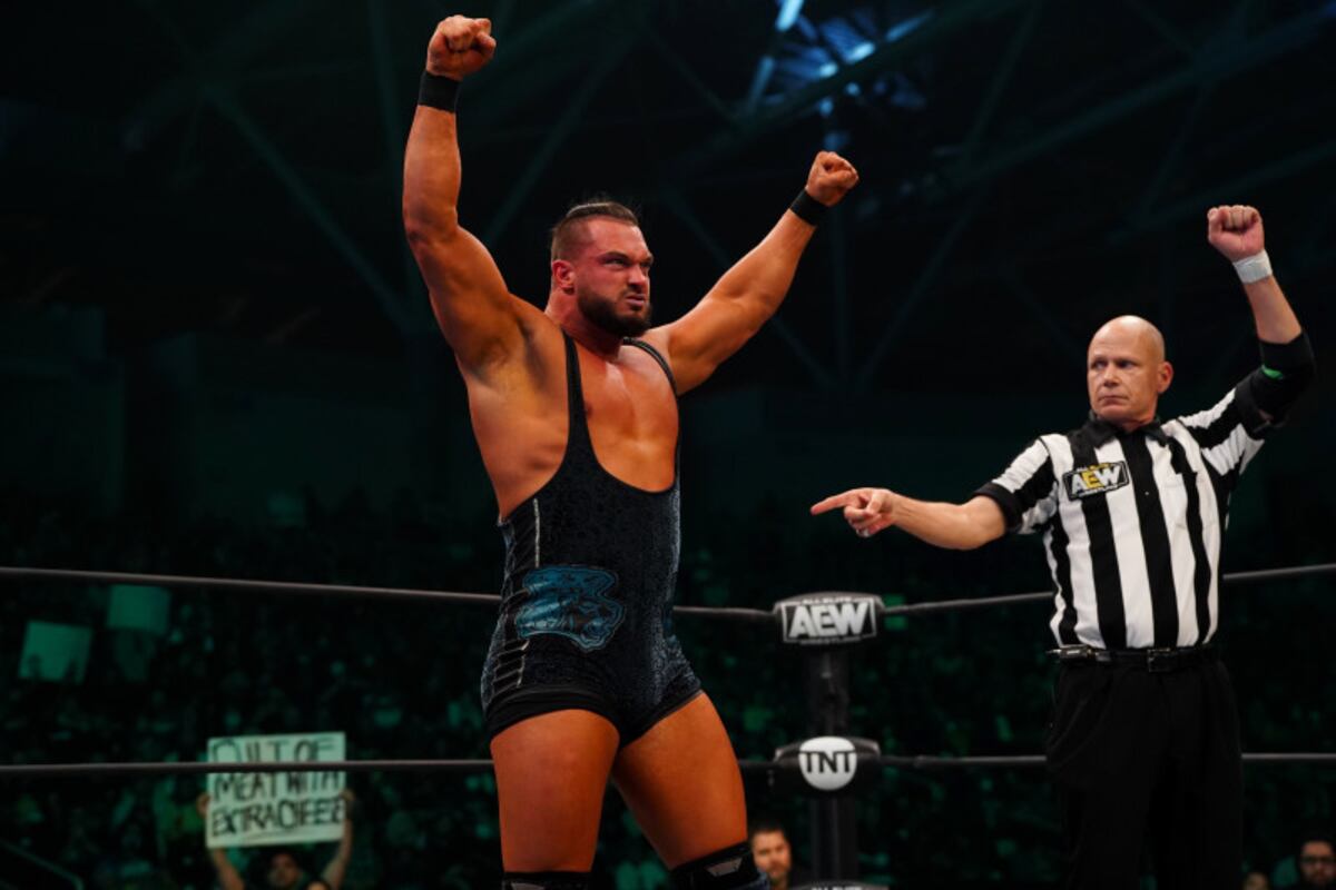 The Rise of Wardlow: Is He Better off with WWE or AEW? | News, Scores ...