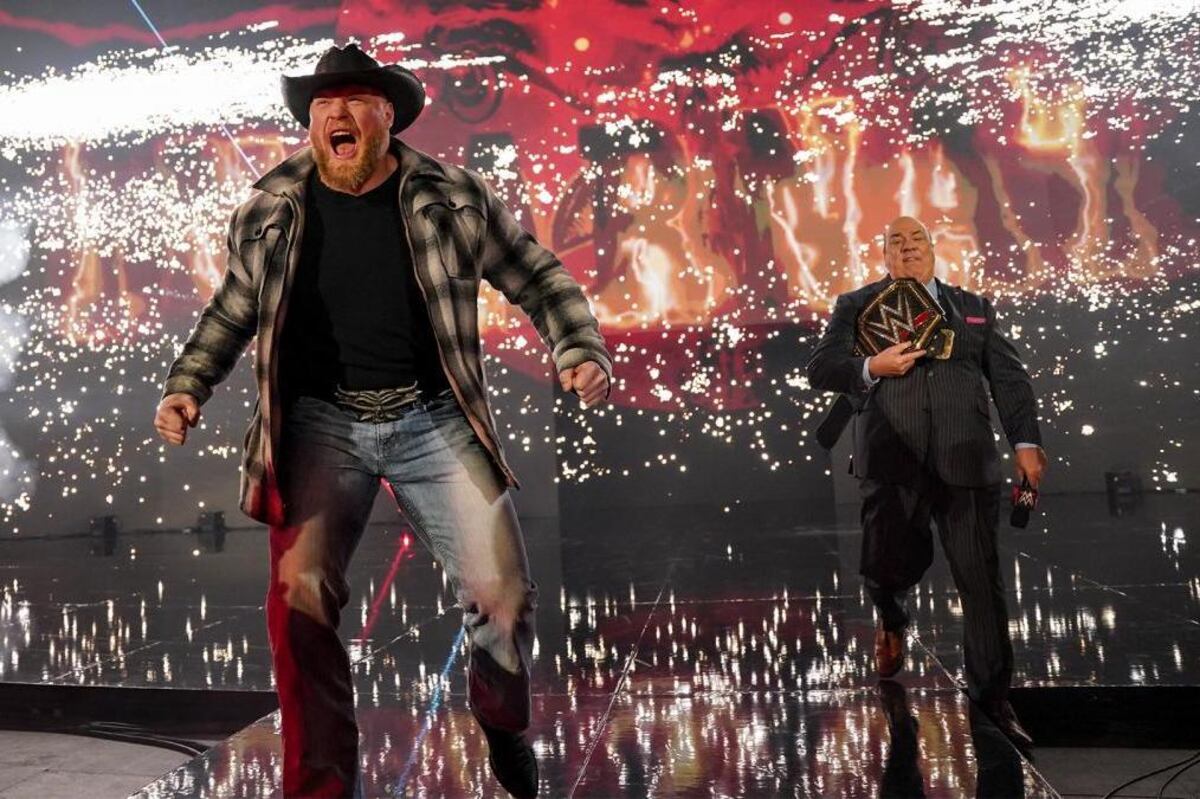 Cowboy Brock Lesnar, Edge and Beth Phoenix Dominate, More WWE Raw ... Cowboy Brock Lesnar, Edge and Beth Phoenix Dominate, More WWE Raw ...