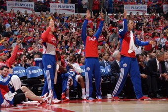 Ballers Going Nuts on the Bench for Their Team
