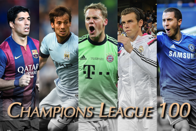 UEFA Champions League 100: Ranking the Top 100 Players Before Kick-Off ...